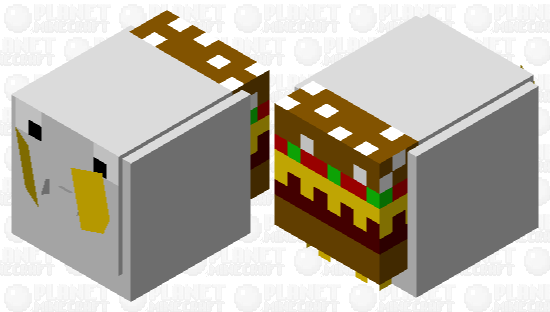bunger bugsnax Minecraft Mob Skin