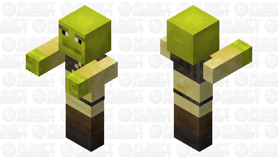 shrek skin Minecraft Mob Skin