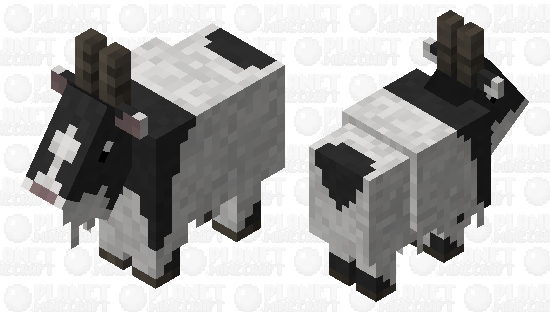 Icelandic Goat Minecraft Mob Skin
