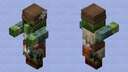 Snowy Zombie Illager (Mason) Minecraft Mob Skin