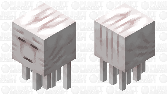 Re-texture Ghast Minecraft Mob Skin