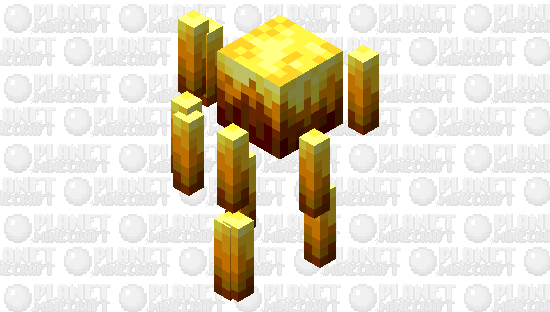 Derpy Blaze Minecraft Mob Skin