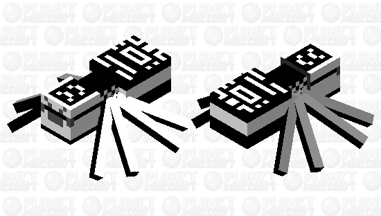 Skeletorus Spider Skin Minecraft Mob Skin