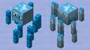 Ice Blaze Minecraft Mob Skin