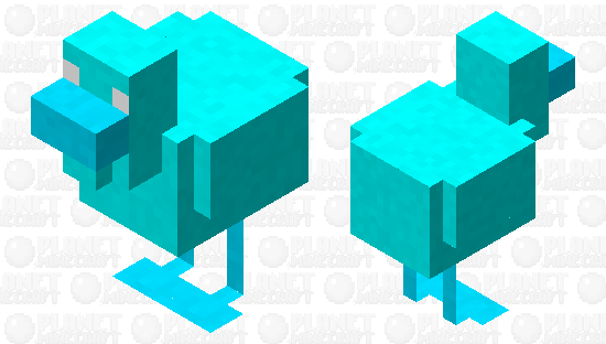 Lego Ninjago Wu's Chicken Minecraft Mob Skin