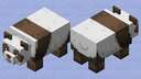 Playful Brown Panda Minecraft Mob Skin