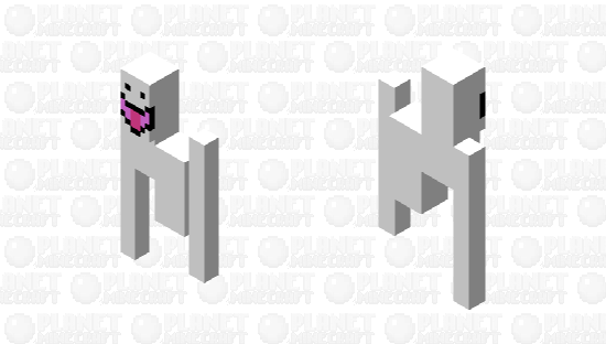 Cursed Boo Minecraft Mob Skin