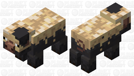 (Cold) muddy pig Minecraft Mob Skin