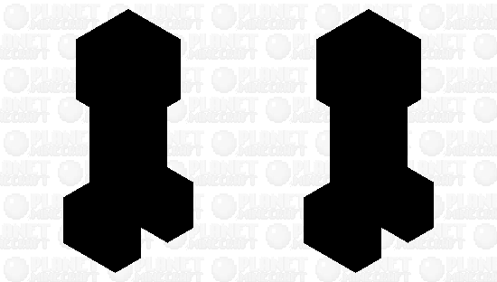 Faceless Creeper Minecraft Mob Skin