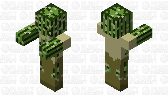 Cactus Corpse Minecraft Mob Skin
