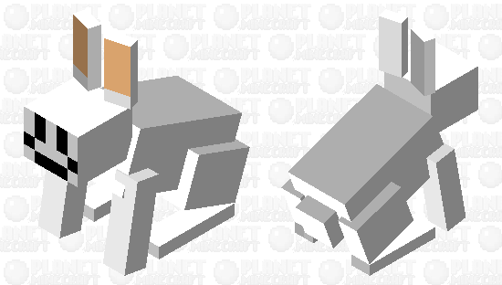 Rabbid Minecraft Mob Skin