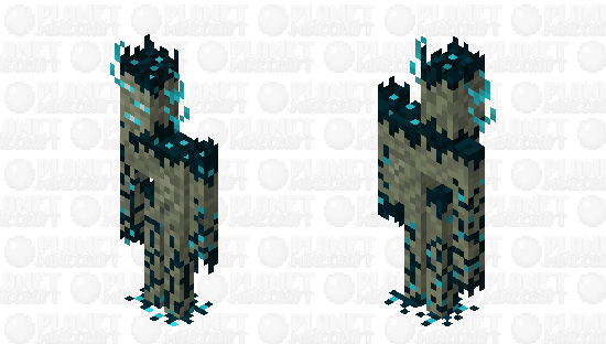 The Sculking Minecraft Mob Skin