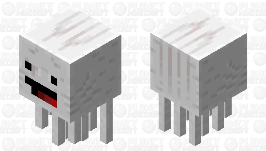 Derpy Ghast Minecraft Mob Skin