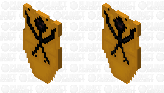 Monster Shield Cape Minecraft Mob Skin