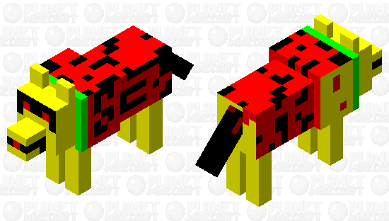 Undead pluto Minecraft Mob Skin