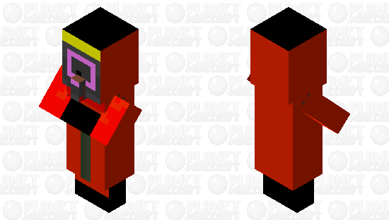 square guard villager Minecraft Mob Skin