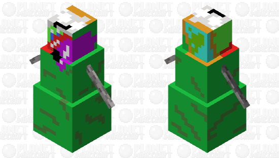 The Acid Creature Minecraft Mob Skin