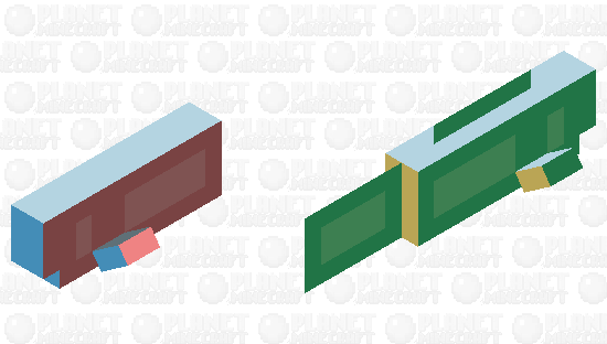 BlockBench Cod Minecraft Mob Skin