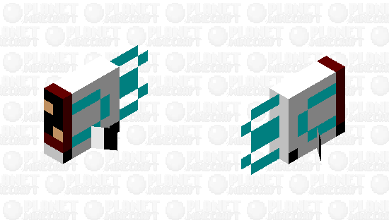 The hollowed fish Minecraft Mob Skin