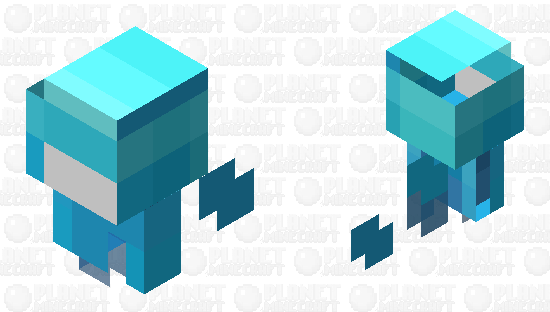 Corrupted Allay Minecraft Mob Skin