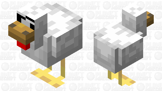 Sigma chicken Minecraft Mob Skin