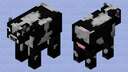 Black Chicken Minecraft Mob Skin