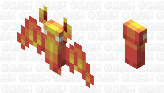 Terraria Lava Bat Minecraft Mob Skin