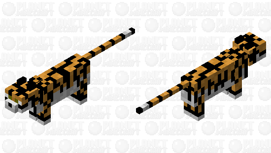 tiger remodel Minecraft Mob Skin