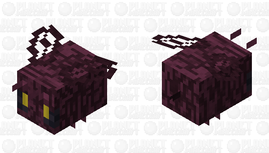 Tree Based Bee Minecraft Mob Skin