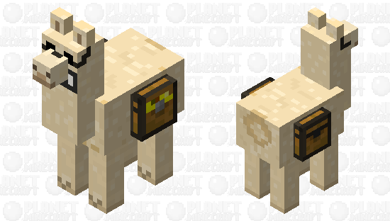 Cool llama Minecraft Mob Skin