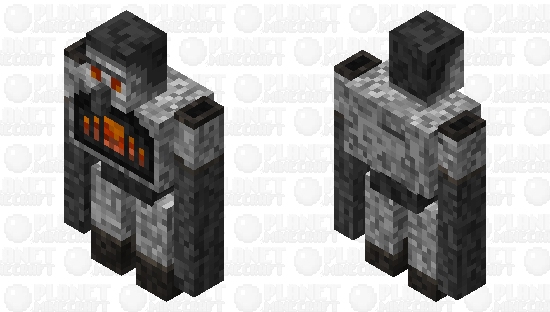 Furnace golem Minecraft Mob Skin