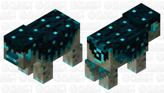 Deep Dark Pig Minecraft Mob Skin
