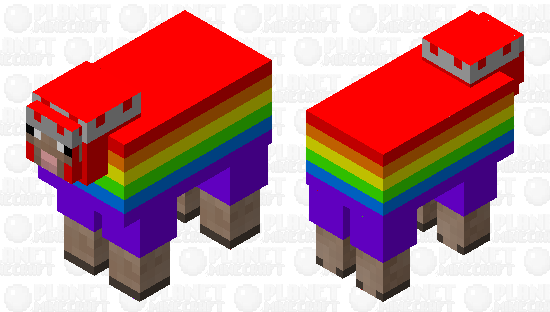Party sheep king Minecraft Mob Skin