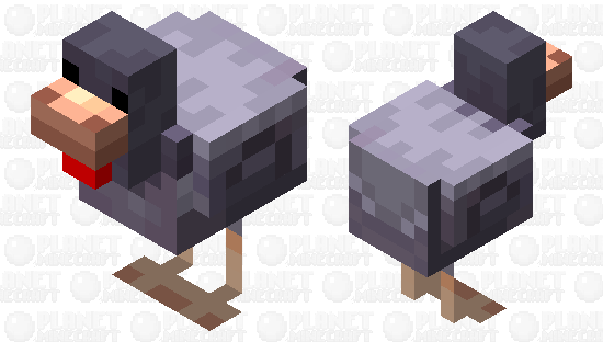 (Cold) chicken Minecraft Mob Skin
