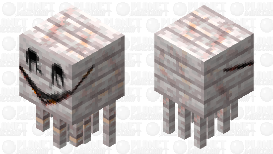 Pale Oak Spawn - Creepypasta Entity Ghast Minecraft Mob Skin