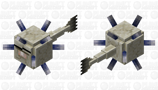 Sigma Elder Guardian Minecraft Mob Skin