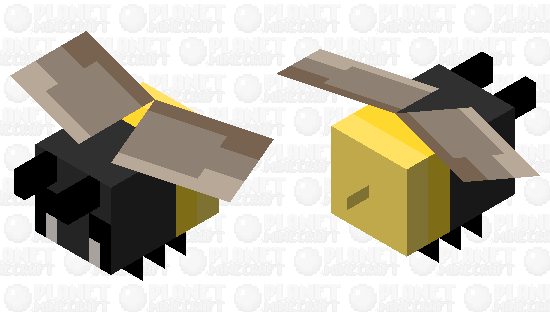 Firefly bee Minecraft Mob Skin