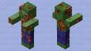 Rotting Zombie Minecraft Mob Skin