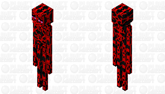 hell's enderman Minecraft Mob Skin