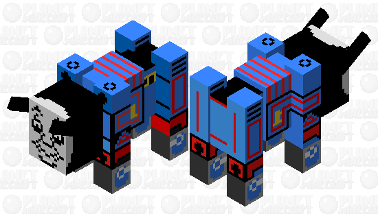 Thomas the ravenger tank engine Minecraft Mob Skin