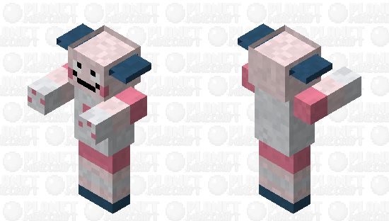 Mr. Mime Zombie Villager Minecraft Mob Skin