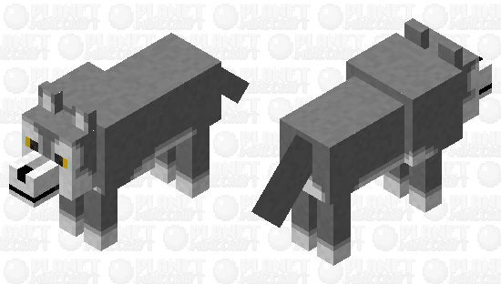 Wolf Minecraft Mob Skin
