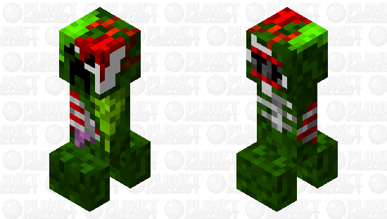 falling apart creeper Minecraft Mob Skin
