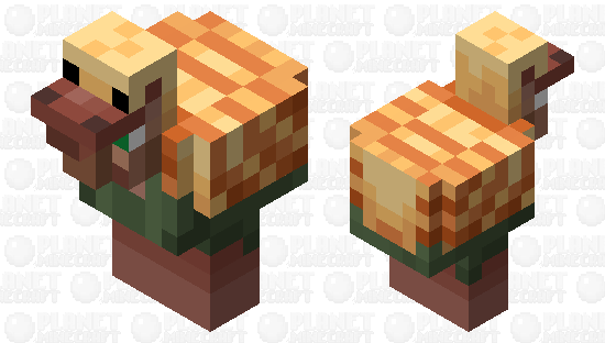 Warm nitwit in disguise Minecraft Mob Skin