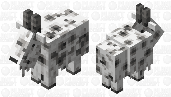 Spotted Goat Minecraft Mob Skin