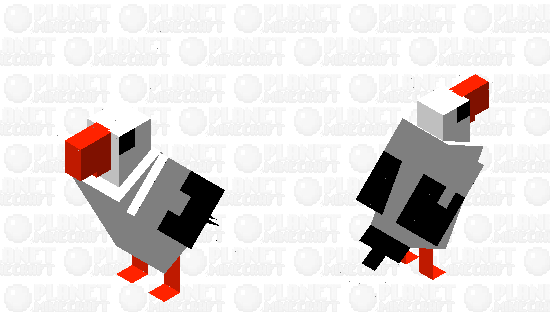 Stork Minecraft Mob Skin
