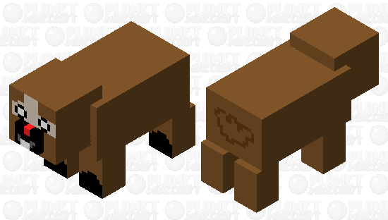 bidoof Minecraft Mob Skin