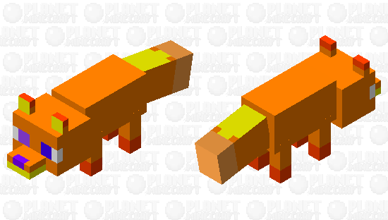 FENN THE FIREFOX Minecraft Mob Skin