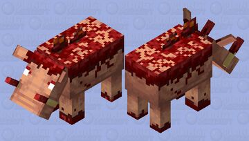 Hoglin Minecraft Mob Skins | Planet Minecraft Community