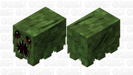 The Rotten Planter - Creepypasta Entity Minecraft Mob Skin